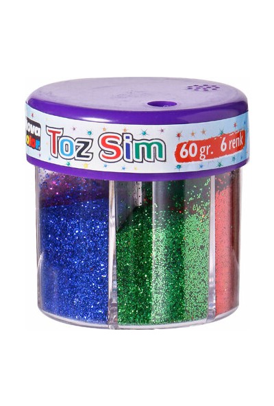 Nova Color Toz Sim 6 Renk 60 Gr