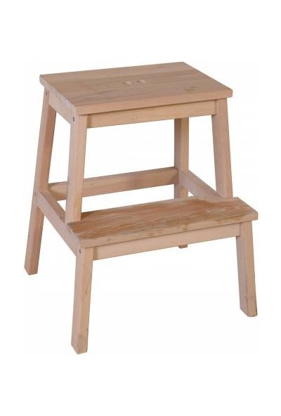 Özdağ Gürgen Basamaklı Demonte Tabure