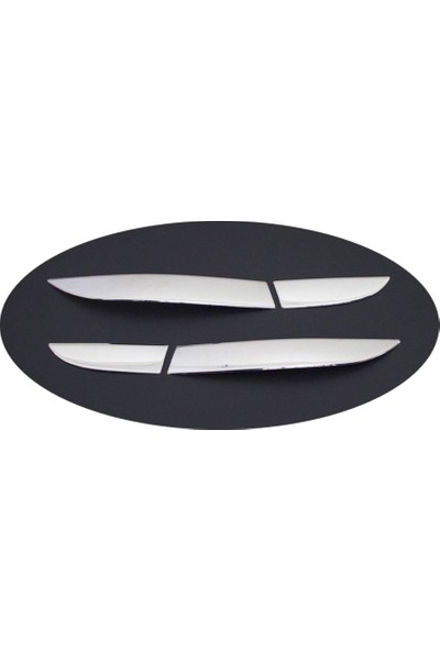 Seda Dizayn Oto Renault Clio 4 Krom Stop Alt Çıtası 4 Parça 2012 Snrası Seda Dizayn Oto Renault Clio 4 Krom Stop Alt Çıtası 4 Parça 2012 Snrası