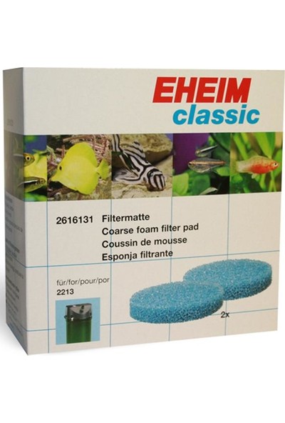 Eheim 2213 Filtre Süngeri Mavi 2 adet Eheim 2213 Filtre Süngeri Mavi 2 adet