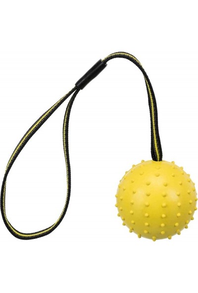 Trixie İpli Top Köpek Oyuncağı Doğal Kauçuk ø7 × 35 Cm Trixie İpli Top Köpek Oyuncağı Doğal Kauçuk ø7 × 35 Cm