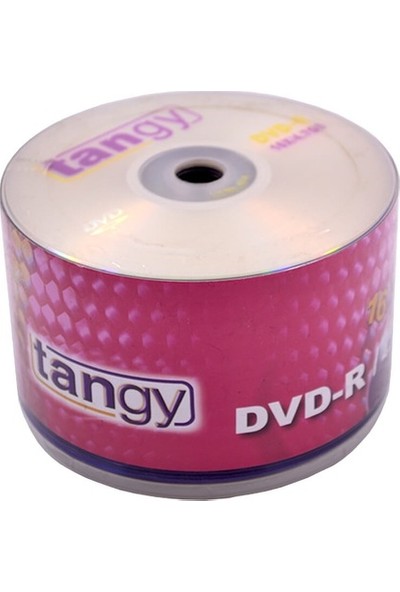 Tangy Dvd-R 4.7gb A Grade 16x 1 Paket 50'li Tangy Dvd-R 4.7gb A Grade 16x 1 Paket 50'li