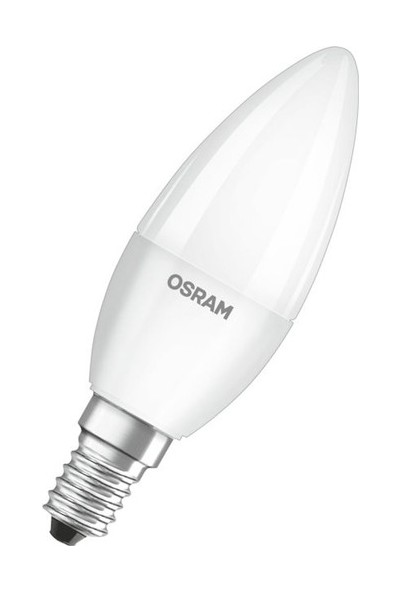 Osram 5.7W Beyaz Işık E-14 Duy Mum Buji LED Ampul Osram 5.7W Beyaz Işık E-14 Duy Mum Buji LED Ampul