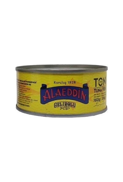 Alaeddin Aycicek Yagli Ton Baligi 160 gr x 5 Alaeddin Aycicek Yagli Ton Baligi 160 gr x 5