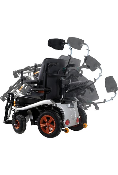 Poylin P288 Multi Fonksiyonel Akülü Tekerlekli Sandalye Poylin P288 Multi Fonksiyonel Akülü Tekerlekli Sandalye