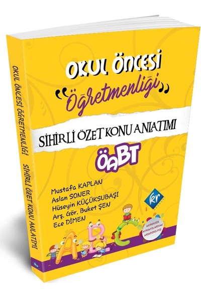 Kr Akademi 2020 Öabt Okul Öncesi Öğretmenliği Sihirli Konu Anlatımı