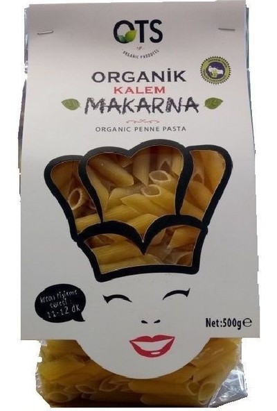 Ots Organik Sade Makarna Çocuklar Için Şekilli 500 gr