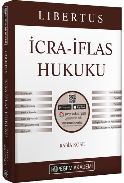 KPSS Libertus İcra İflas Hukuku Konu Anlatımı - Rabia Köse