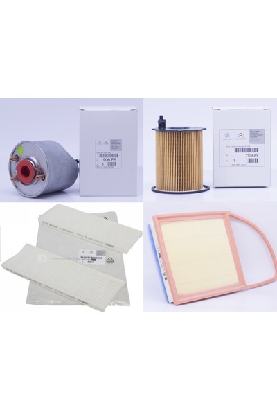 OEM Peugeot 301 & Citroen C-Elysee 1.6 HDI Bakım Seti (Oem) (2012- )