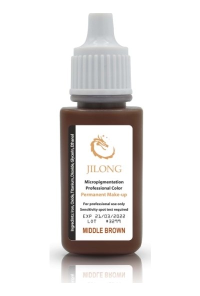 Jilong Kalıcı Makyaj Pigmenti Middle Brown Jilong Kalıcı Makyaj Pigmenti Middle Brown