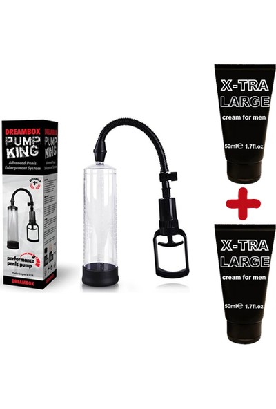 Xise Dream Box Süper Vakum Penis Pompası + 2 Adet X-Tra Large Xise Dream Box Süper Vakum Penis Pompası + 2 Adet X-Tra Large