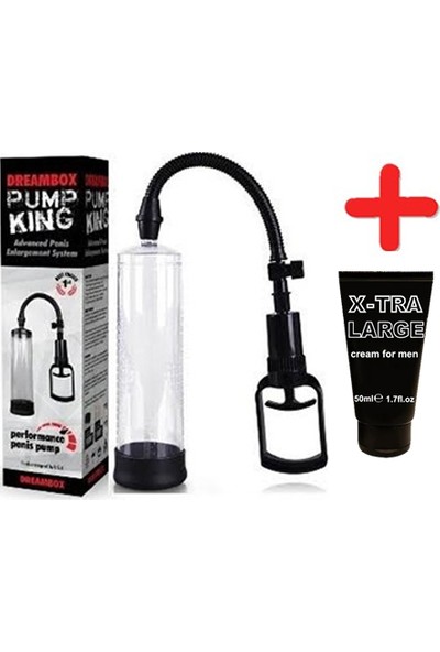 Xise Dream Box Süper Vakum Penis Pompası + X-Tra Large 50 ml Xise Dream Box Süper Vakum Penis Pompası + X-Tra Large 50 ml