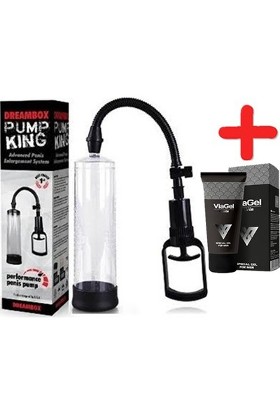 Xise Dream Box Süper Vakum Penis Pompası + Via Gel 50 ml Xise Dream Box Süper Vakum Penis Pompası + Via Gel 50 ml