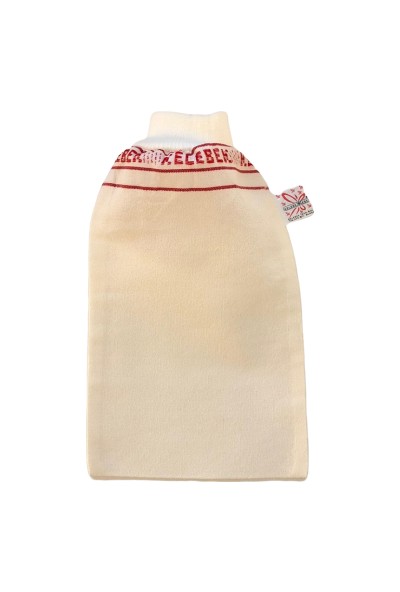 Kelebek Kese 161-L Lastikli Kalın Hamam ve Banyo Kesesi Beyaz Kelebek Kese 161-L Lastikli Kalın Hamam ve Banyo Kesesi Beyaz