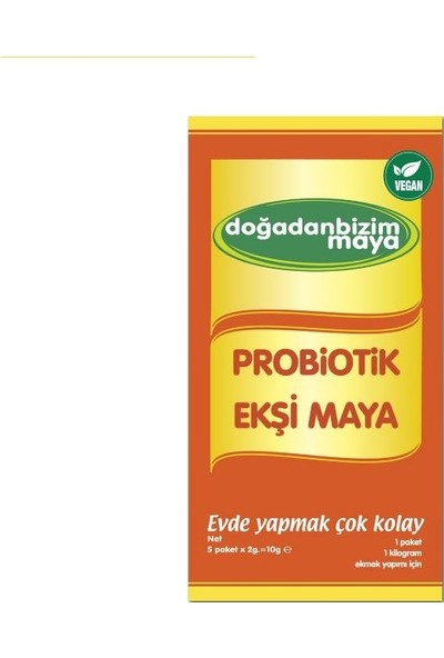 Doğadan Bizim Probiyotik Ekşi Mayası 5'li Paket Doğadan Bizim Probiyotik Ekşi Mayası 5'li Paket