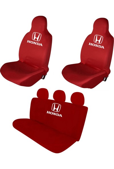 Sanalmaster Honda Stream Serisi Oto Kılıf Ön Koltuk Kılıfı-Minderi Kırmızı Sanalmaster Honda Stream Serisi Oto Kılıf Ön Koltuk Kılıfı-Minderi Kırmızı