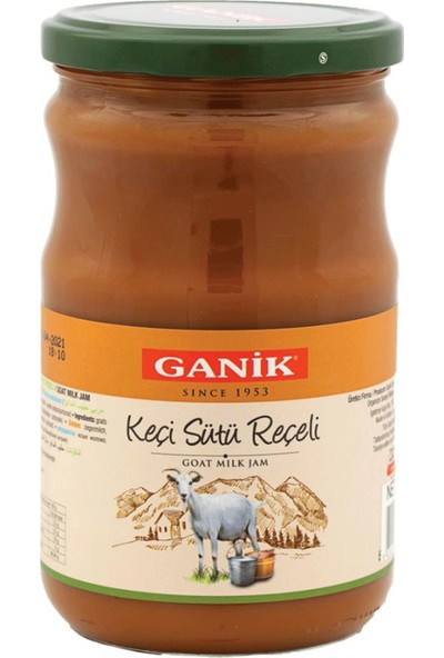 Ganik Keçi Sütü Reçeli