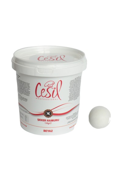 Cesil 1 kg Beyaz- Şeker Hamuru