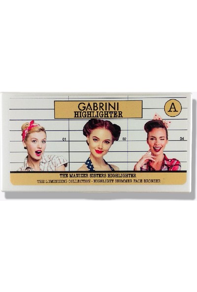 Gabrini 3'lü Highlighter Paleti - A Gabrini 3'lü Highlighter Paleti - A
