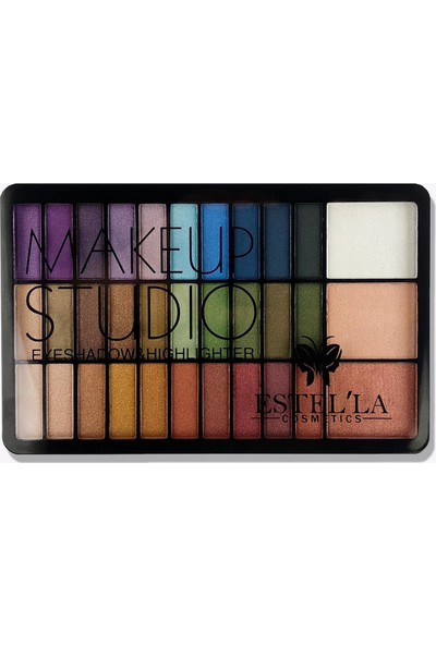 Estella Makeup Studio Far Paleti - A