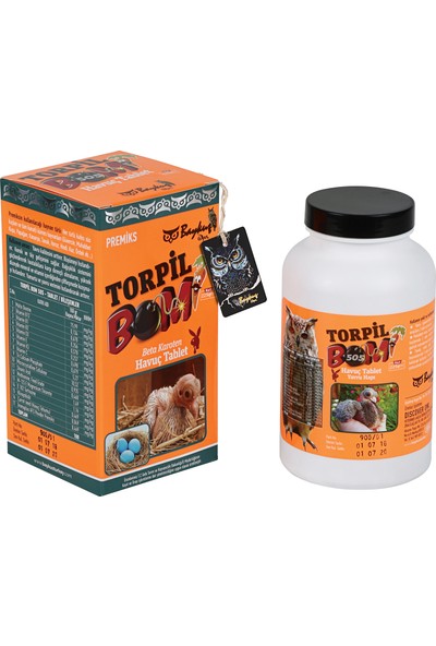 Baykuş Bom Güvercin Yavru Hapı 500 Tablet