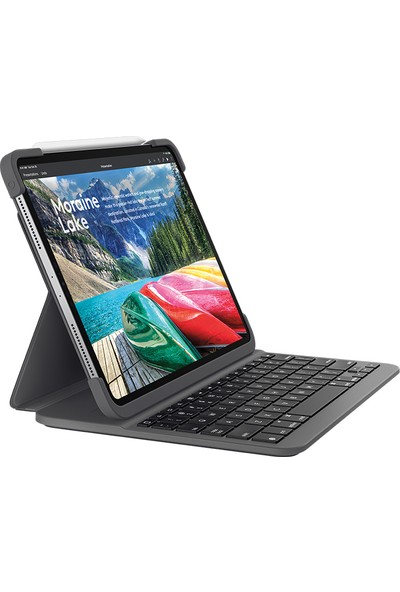 Logitech iPad Pro 11 Slim Folio Pro Klavyeli Kılıf Logitech iPad Pro 11 Slim Folio Pro Klavyeli Kılıf