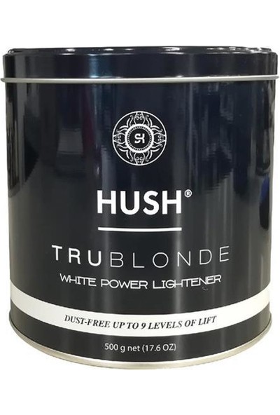 Hush Trublonde Yüksek Performanslı Toz Açıcı Beyaz 500 gr Hush Trublonde Yüksek Performanslı Toz Açıcı Beyaz 500 gr