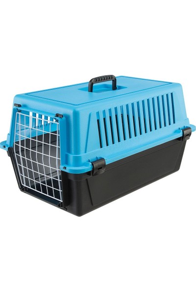 Ferplast Atlas 20 Kedi Köpek Taşıma Kutusu Mavi Azzurro