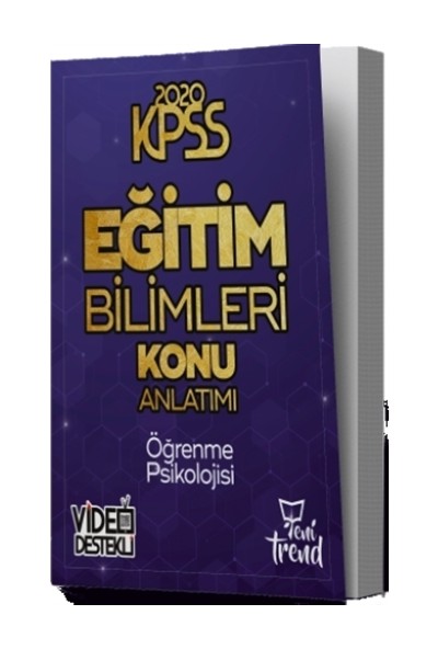 2020 KPSS Eğitim Bilimleri Öğrenme Psikolojisi Konu Anlatımı 2020 KPSS Eğitim Bilimleri Öğrenme Psikolojisi Konu Anlatımı