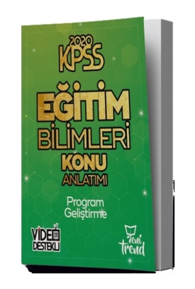 2020 KPSS Eğitim Bilimleri Program Geliştirme Konu Anlatımı 2020 KPSS Eğitim Bilimleri Program Geliştirme Konu Anlatımı
