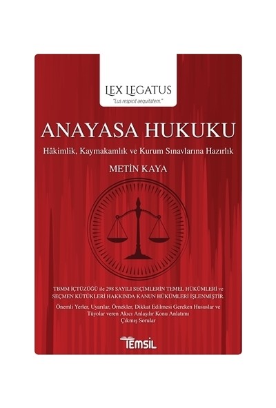 Anayasa Hukuku - Lex Legatus Anayasa Hukuku - Lex Legatus