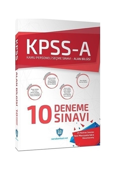 KPSS-A 10 Deneme Sınavı