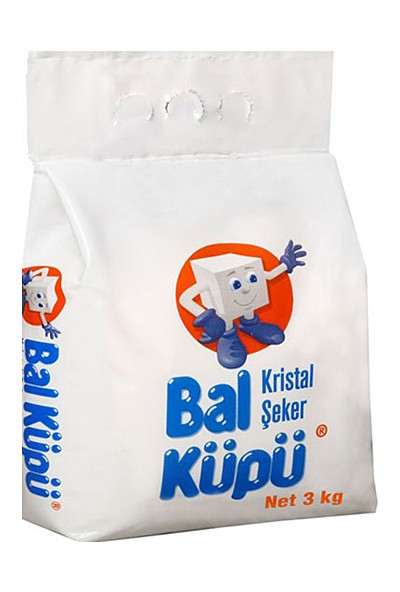 Balküpü Kristal Toz Şeker 3 kg