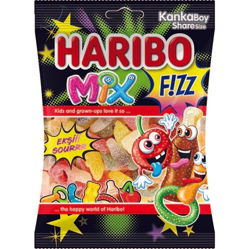 Haribo Fizz Mix 70gr x 24 Fiyatı - Taksit Seçenekleri
