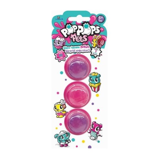 Pop Pops Pets 3'lü Slime Paket Fiyatı - Taksit Seçenekleri