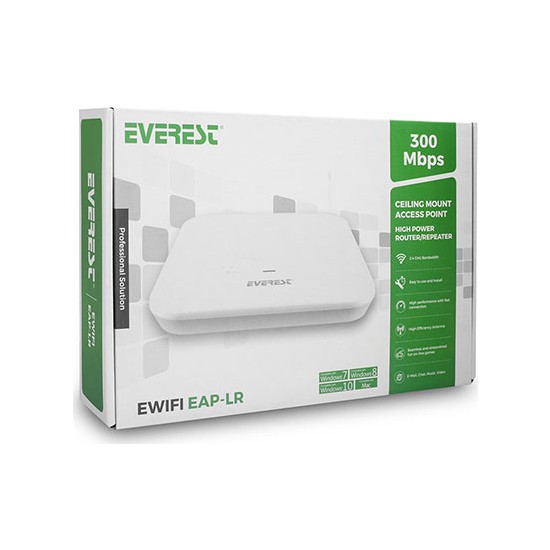 Everest EWİFİ EAP-LR 300 Mbps 11N 2.4Ghz Tavan Kablosuz Fiyatı