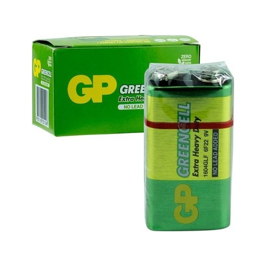 Gp Greencell 9V Pil 10'lu Fiyatı - Taksit Seçenekleri
