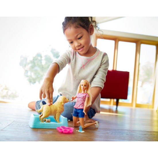 Barbie Bebek Anne Köpek ve Yenidoğan Yavruları Oyun Seti Fiyatı