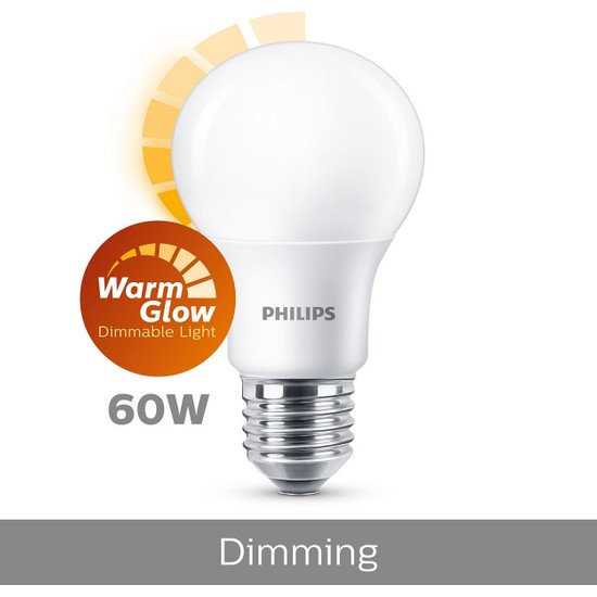 Philips Corepro LED Bulb 8.5W-60W A60 E27 DIM 2700K Fiyatı