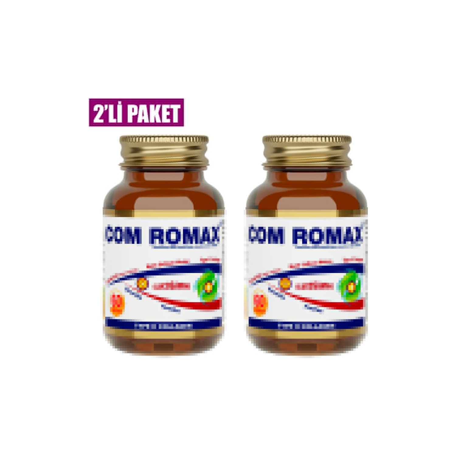 Com Romax 2 Kutulu| 2 Adet x 60 Tablet Fiyatı - Taksit Seçenekleri