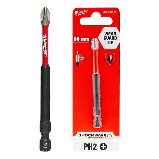 Milwaukee Ph2 Yıldız Bits Uç 90 mm Cobalt Çelik Vida Sıkma Fiyatı