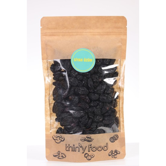 Thiny Food Siyah Üzüm Çekirdekli 400 gr Fiyatı - Taksit Seçenekleri