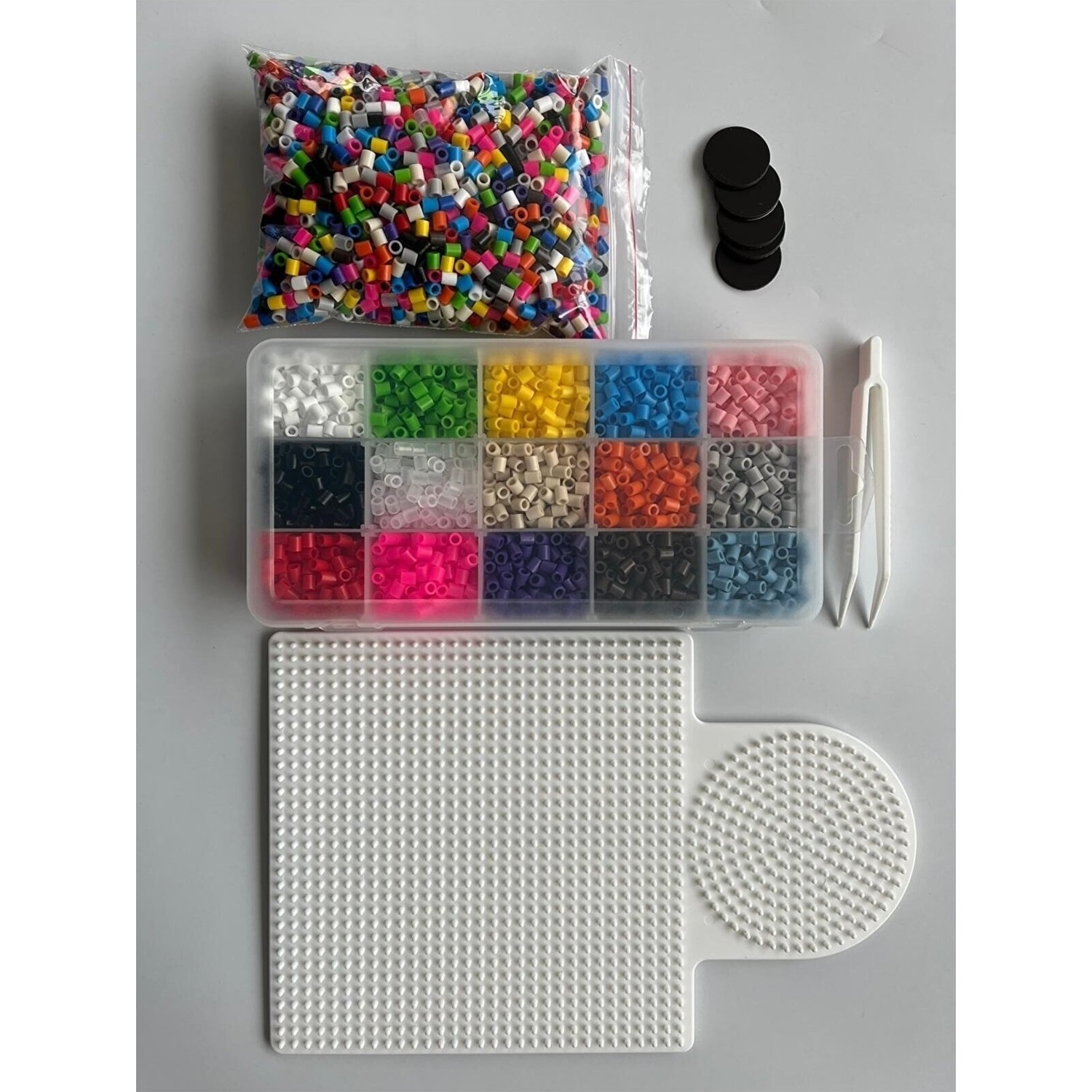 Hdg Ütü ile Yapışan Boncuk Seti 5000'LI Midi Boy Boncuk + Fiyatı