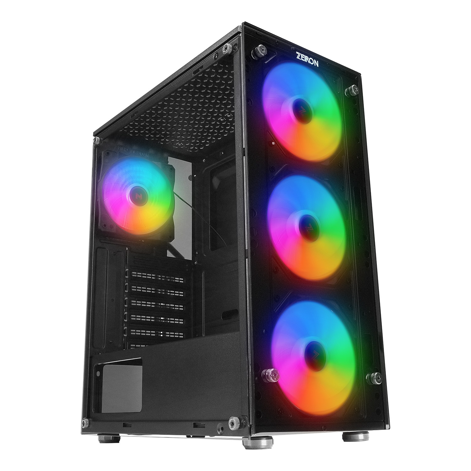 Zeiron Z-Master X100 4X120MM Rgb Fanlı Temperli Cam Pencere Fiyatı