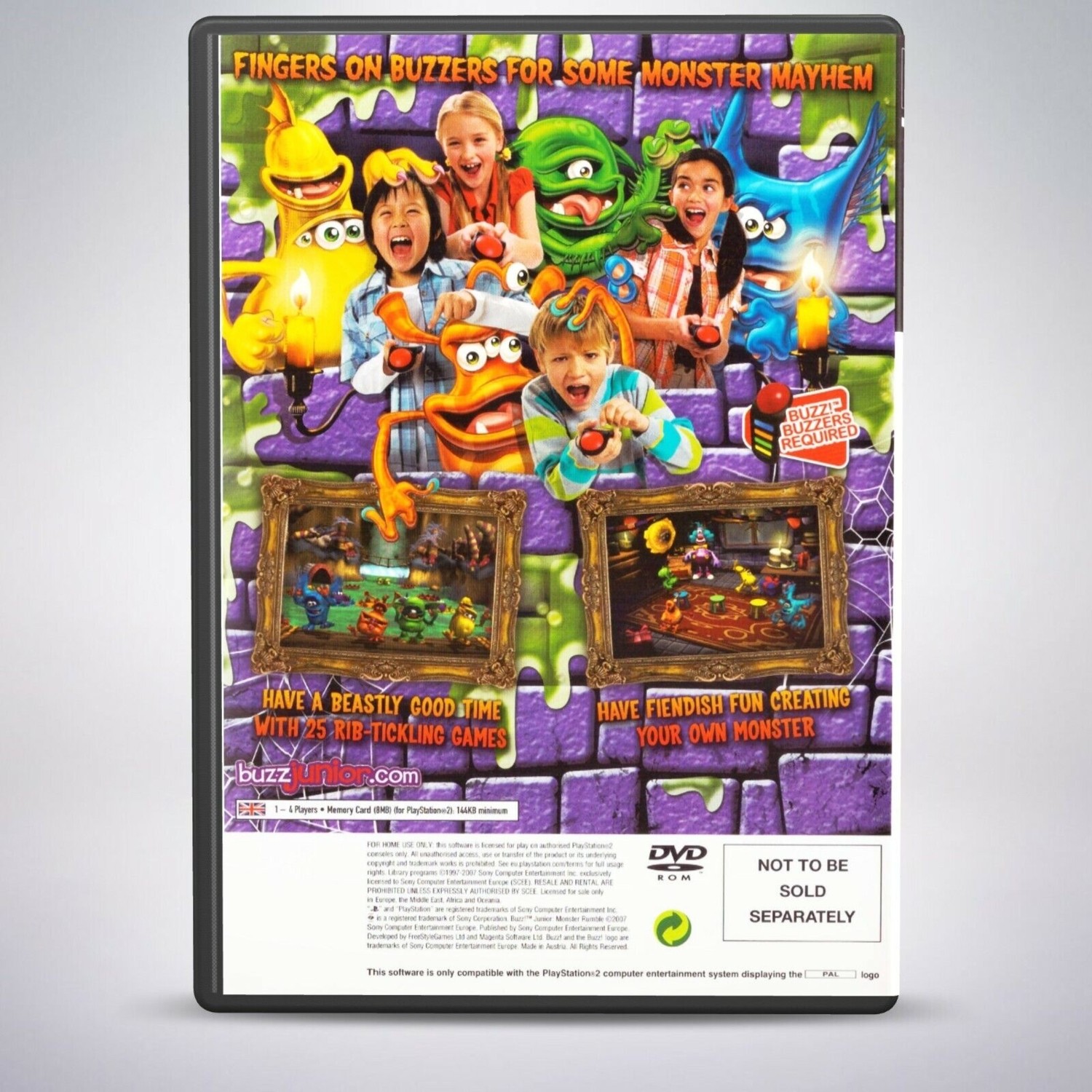 Buzz! Junior: Monster Rumble Koleksiyonluk (2. El) Ps2 Oyun Fiyatı
