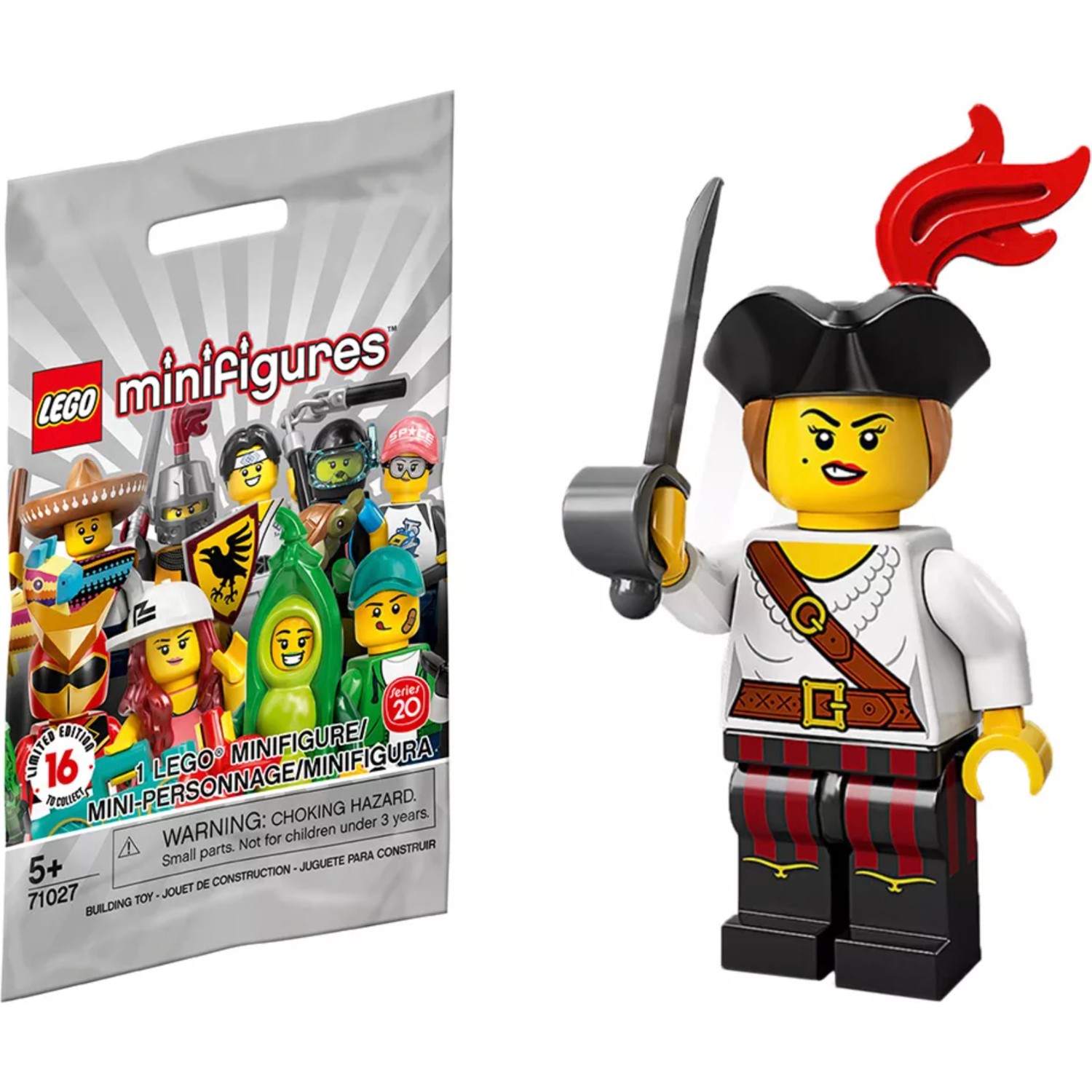 LEGO 71027 Minifigür Seri 20 5 - Pirate Girl Minifigür Fiyatı
