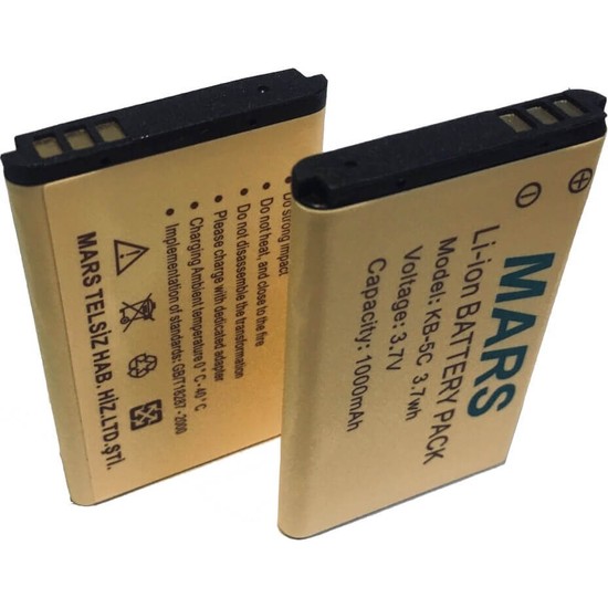 Mars Kb-5c Li-Ion Batarya Pil Mars Wln Teknoben Zatcom Pmr Fiyatı