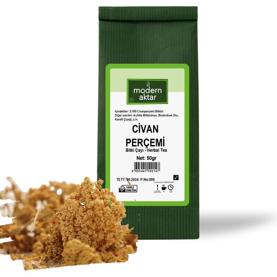 Modern Aktar Civan Perçemi Achilea Milefolium 50gr Fiyatı