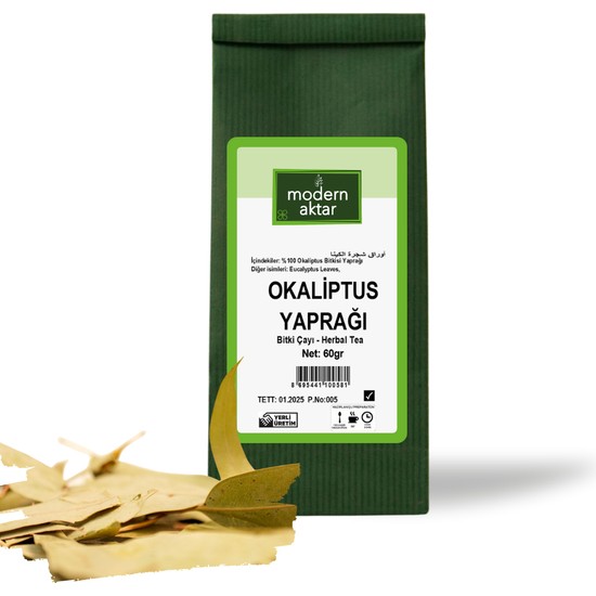 Modern Aktar Okaliptus Yaprağı Eucalyptus Leaves 60 gr Fiyatı