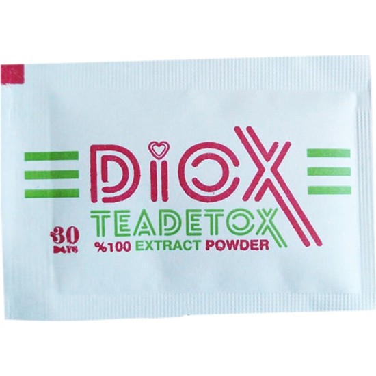 Diox Tea Detoks Çayı 1 Aylık Orijinal Paket 60'lı + Fiyatı